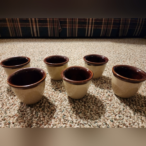 Kitchen | Vintage Pottery Handleless Cups All With Usa Stamped On The ...
